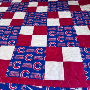 Chicago Cubs Quilt - Etsy