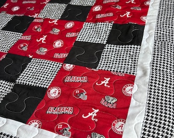 University of Alabama Quilt - Etsy