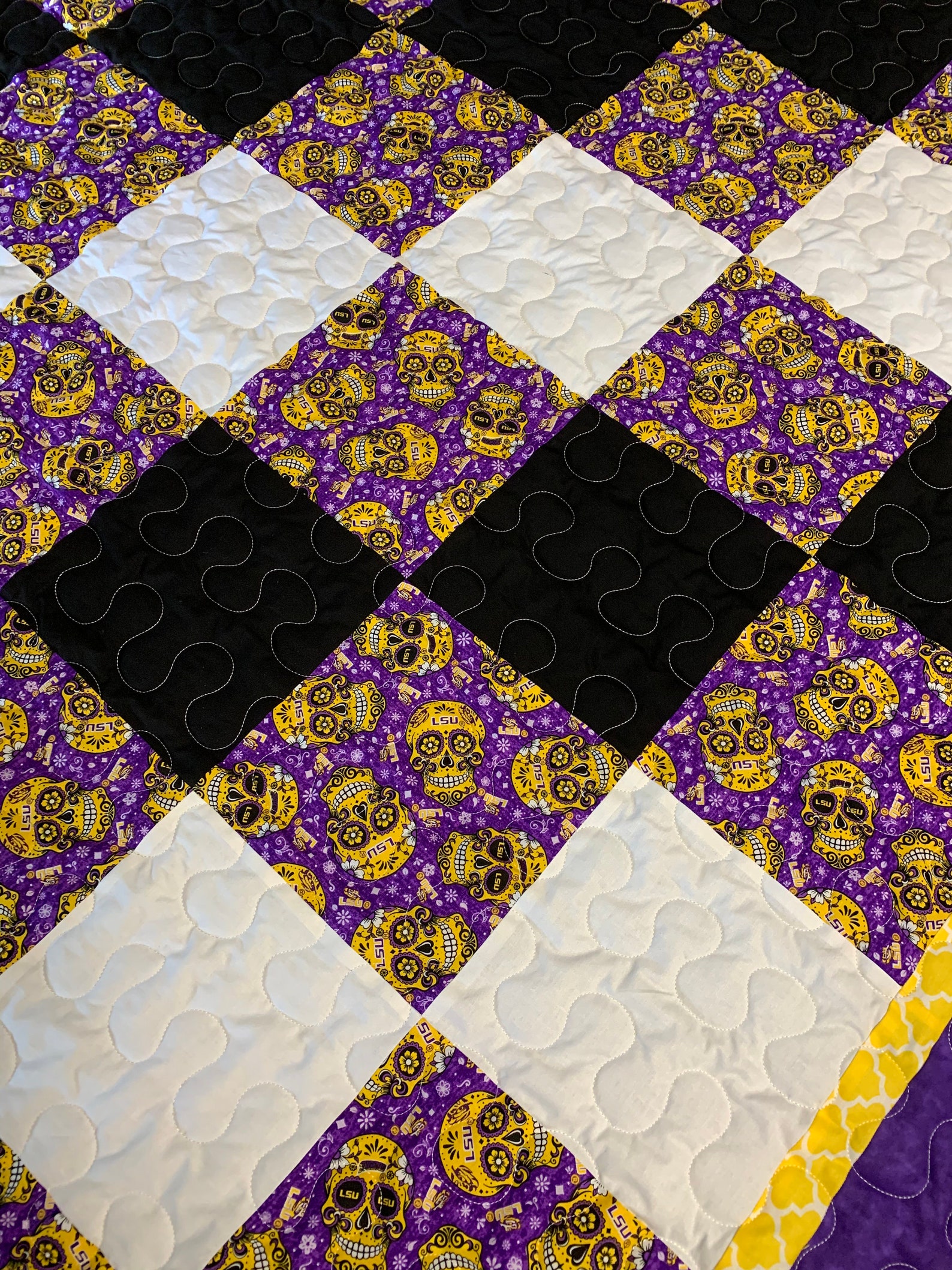 LSU Tigers Quilt | Etsy
