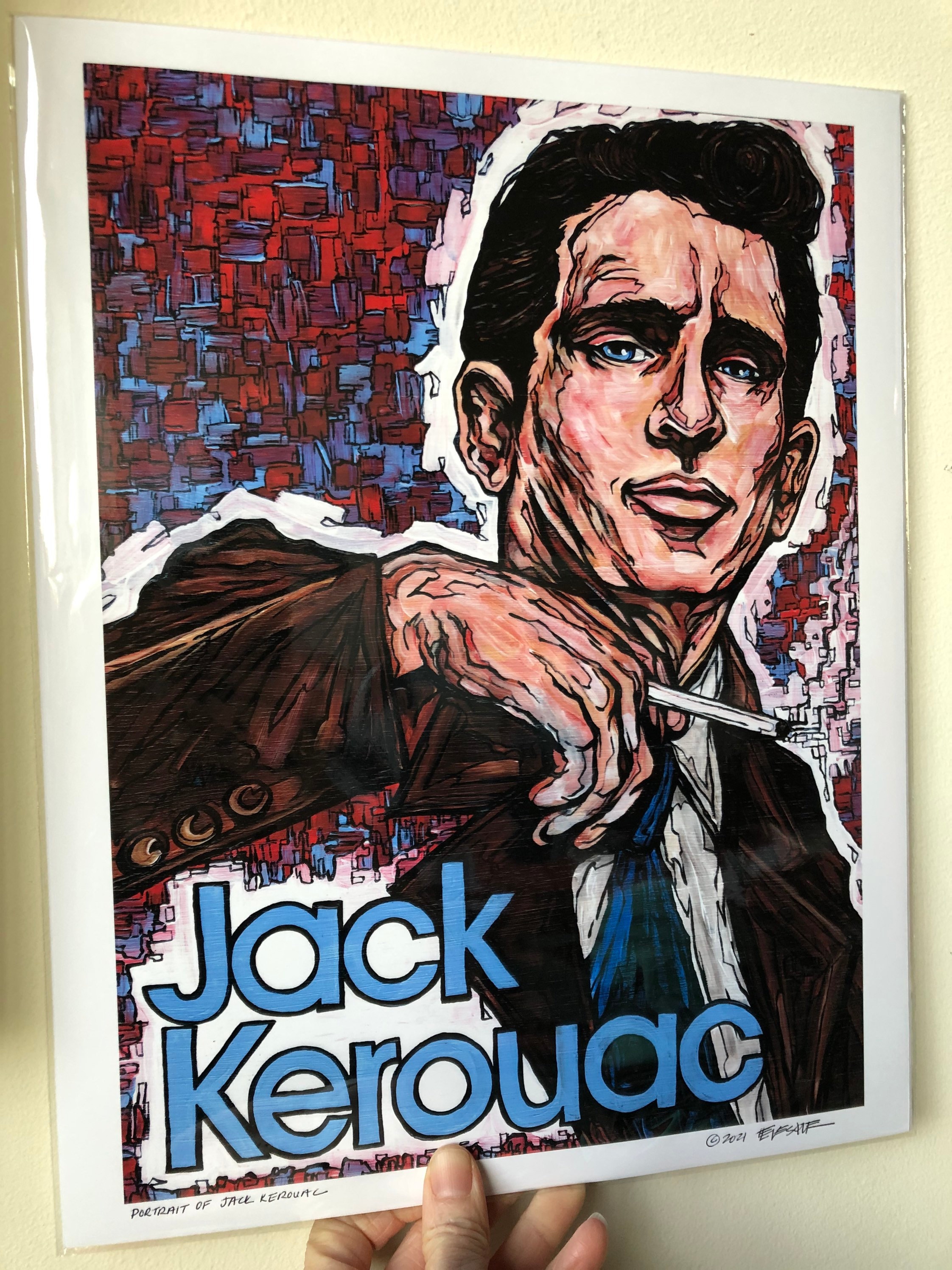 Jack Kerouac Art Print