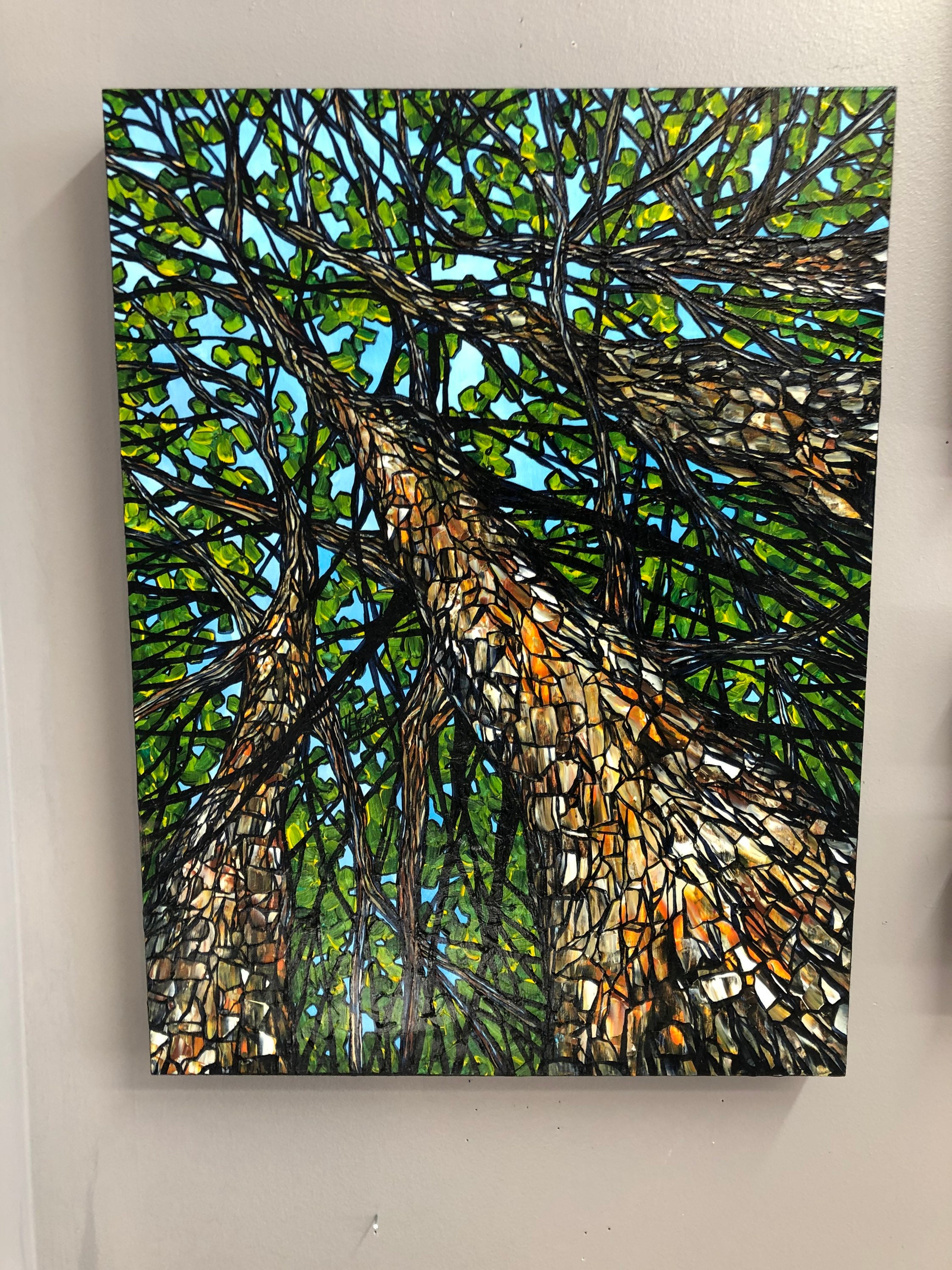 Dynamic Acrylic Painting 18x24 Wall Hangings Home & Living Home Decor ...