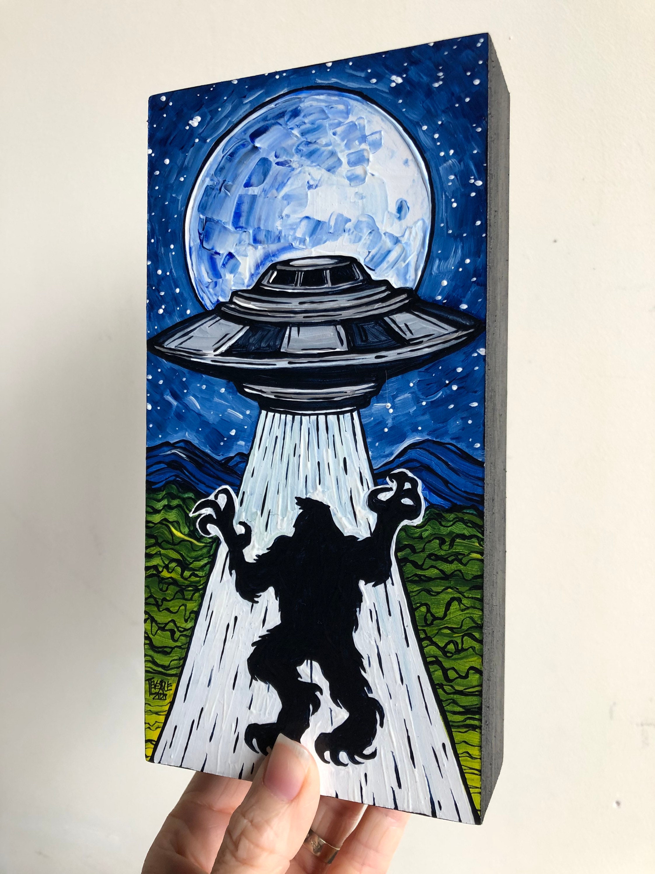 Ufo Abduction Drawing