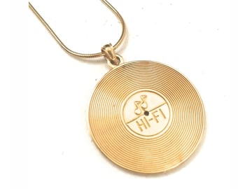 Vinyl Record Charm - Etsy