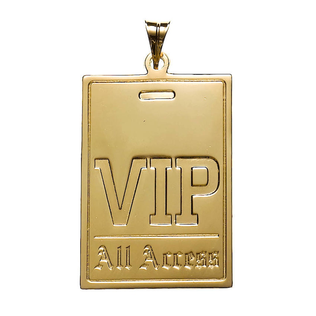 All Access Charm Necklace, VIP Pendant, VIP Charm, VIP Charm Necklace ...