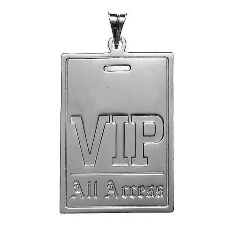 All Access Charm Necklace VIP Pendant VIP Charm VIP Charm - Etsy