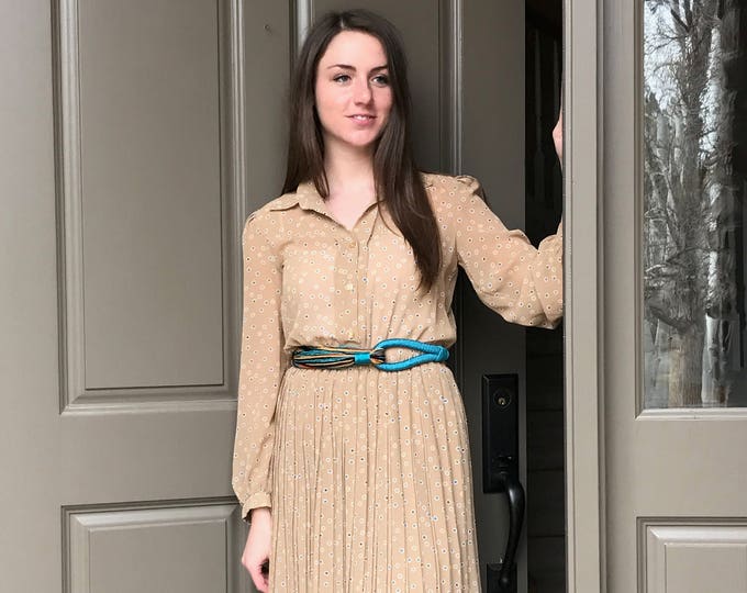 Vintage 80s Perfect Secretary Dress - Etsy