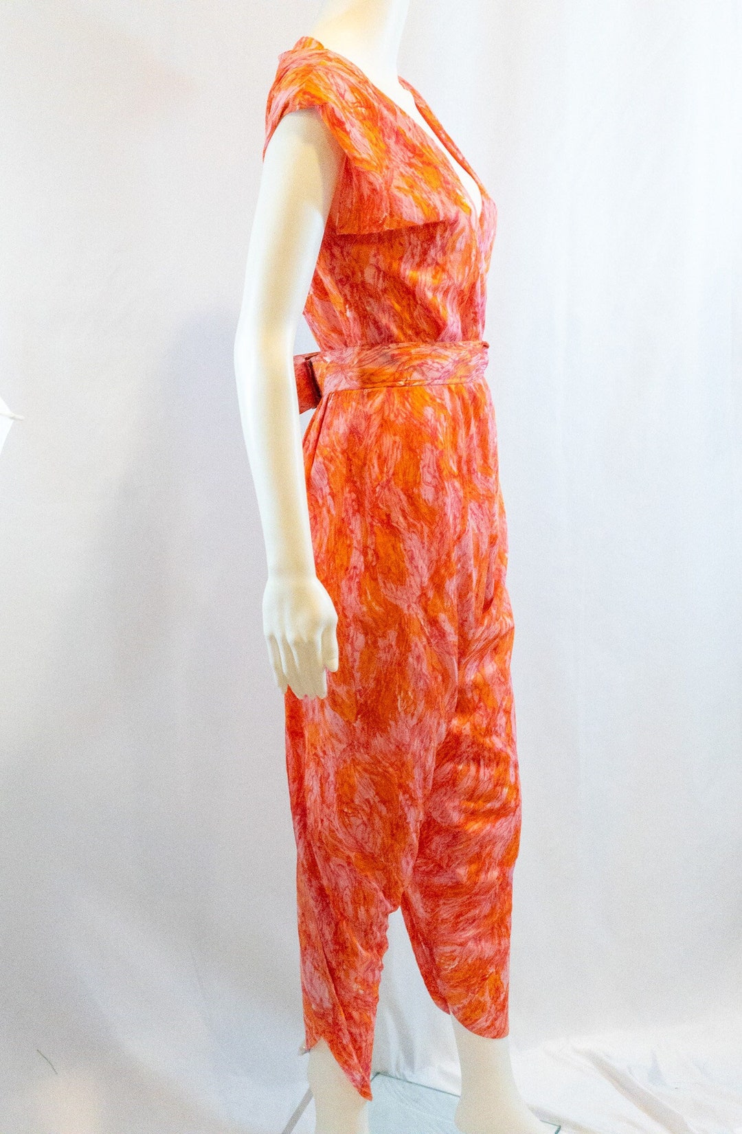 Vintage 1970s Sheherazade Originals Marcell Hunt Harem Romper - Etsy
