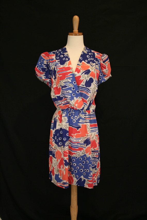 breli dress vintage 1980s - Gem