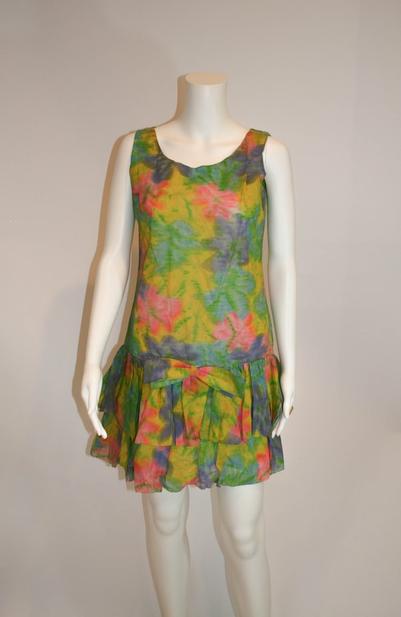 Vintage Cheetah Paper Dress by James Sterling New Yor… - Gem
