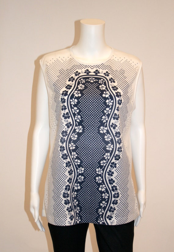 1970s vintage mod white - Gem