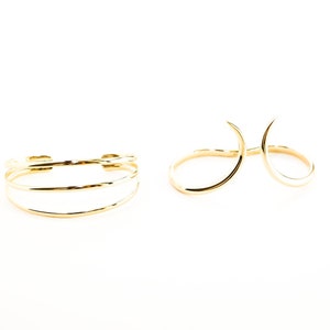 Brass Adjustable Palm Sense Cuff Bracelet Palmlet - Etsy