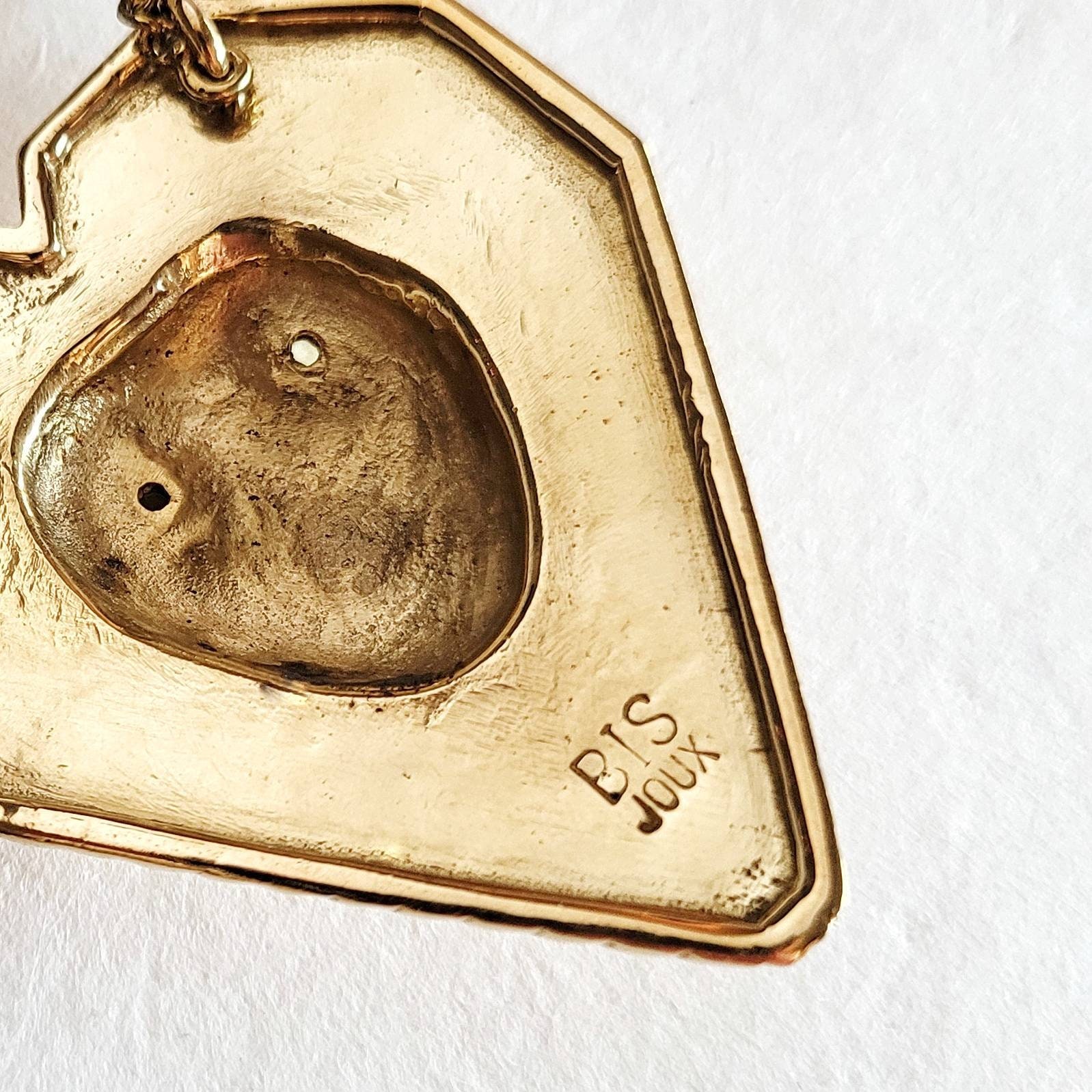 Brass Peridot Lion Tiger Leo Pendant Charm Necklace Necklace - Etsy UK