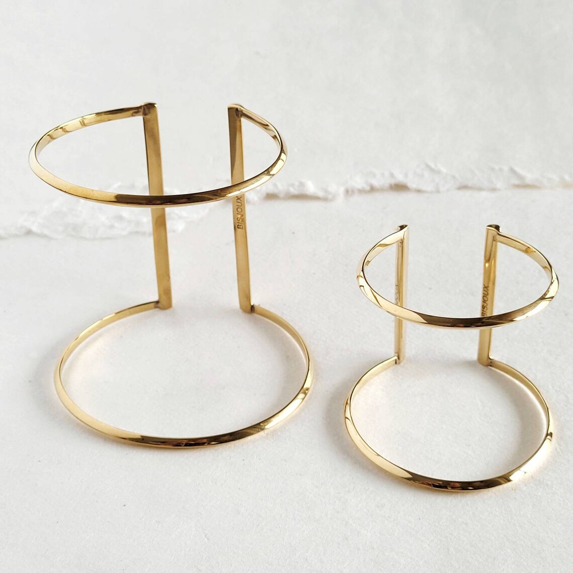 Brass Armlet Double Dealer Armlet Arm Cuff Band Upper Arm | Etsy