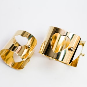 Heart Cut Out Armlet - Etsy