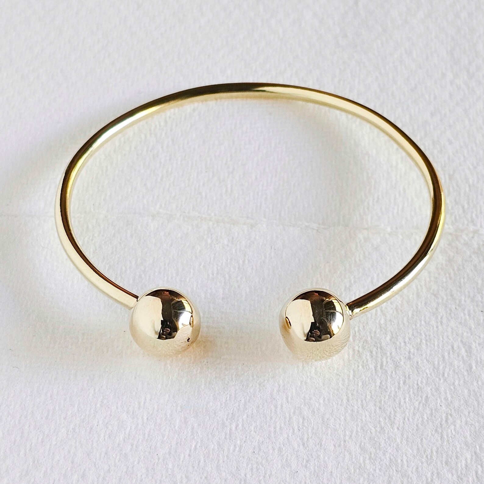 Handmade Brass Open Cuff Bracelet: Twin Moon Inspired - Etsy