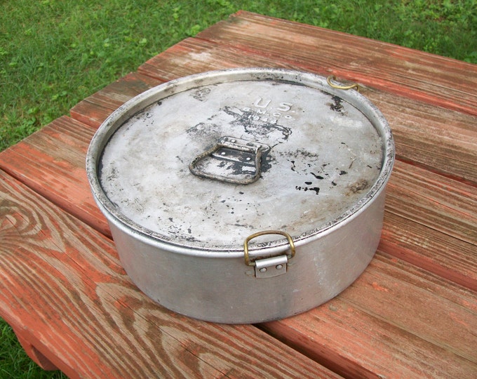 1944 WWII Mess Cooking Pot Kettle With Lid, S.M. Co. - Etsy