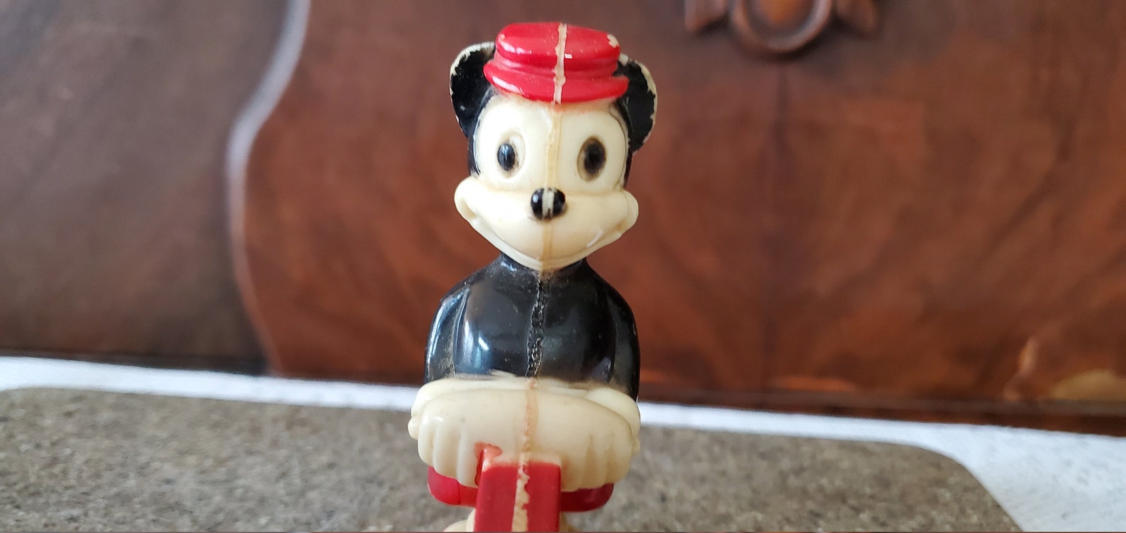 1950's Mickey Mouse Ramp Walker Walt Disney Collectible Vintage Toy ...