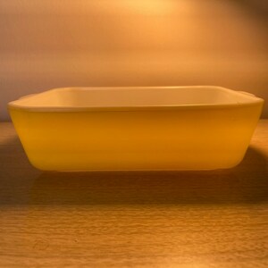 Vintage Pyrex Yellow 503 Refrigerator Dish With Lid - Etsy