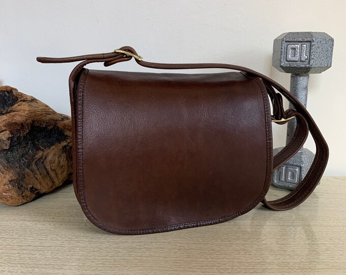 Vintage Coach Bag, Coach Classic Shoulder Bag, Dark Brown Leather Bag ...