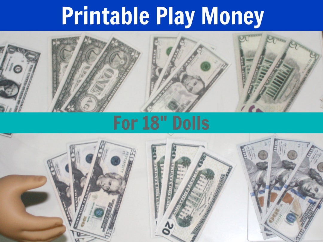 Play Money, Checks, Credit Cards Bundle Instant PDF Printable Download ...