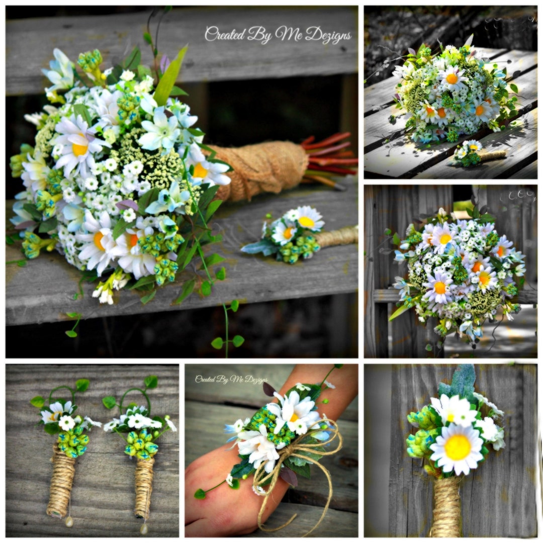Rustic Wildflower Wedding Package - Etsy