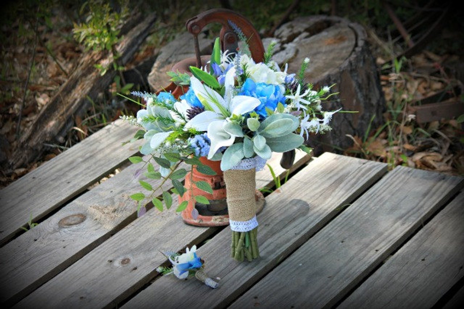 Rustic Wildflower Wedding Package 12 Pieces Custom Made to Order - Etsy