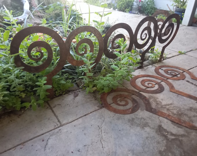 Antique Single Loop Wire Garden Fencing, Woven Wire, Fence, Shabby Chic ...