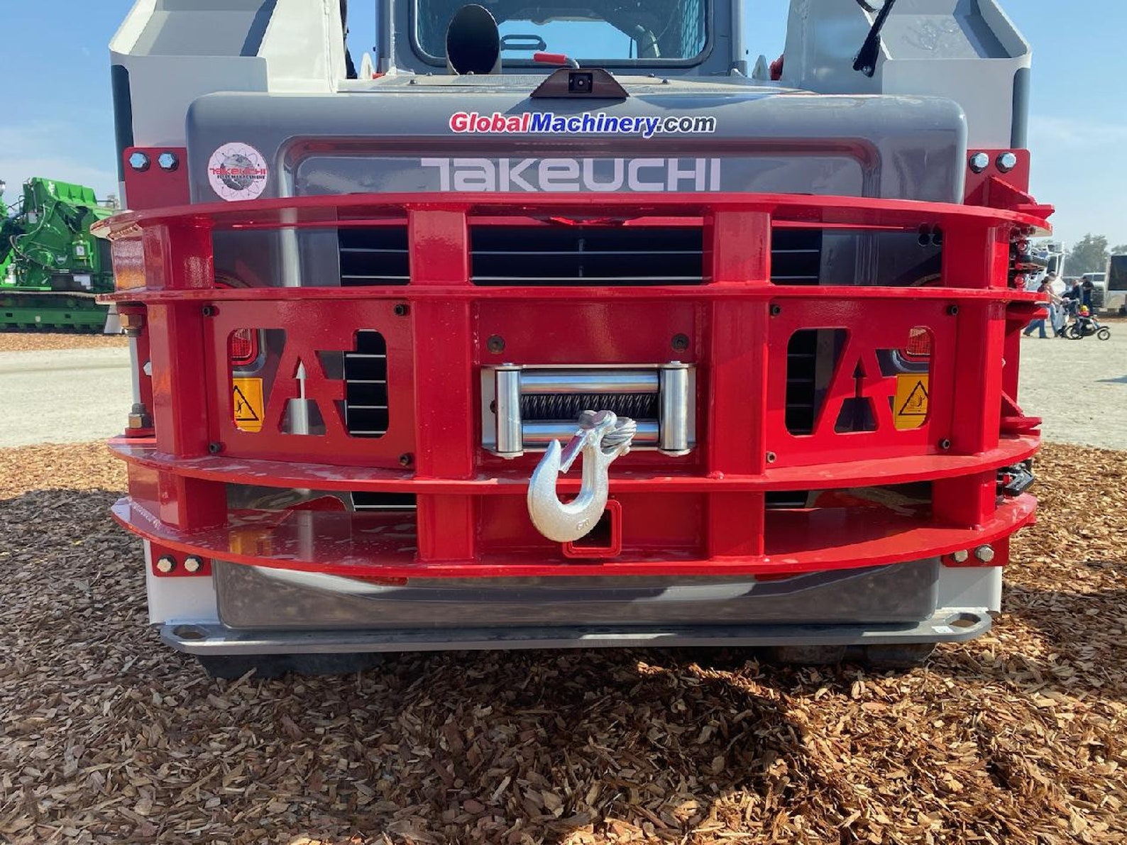 Takeuchi TL12R2 Rear Guard and Winch Mount - Etsy