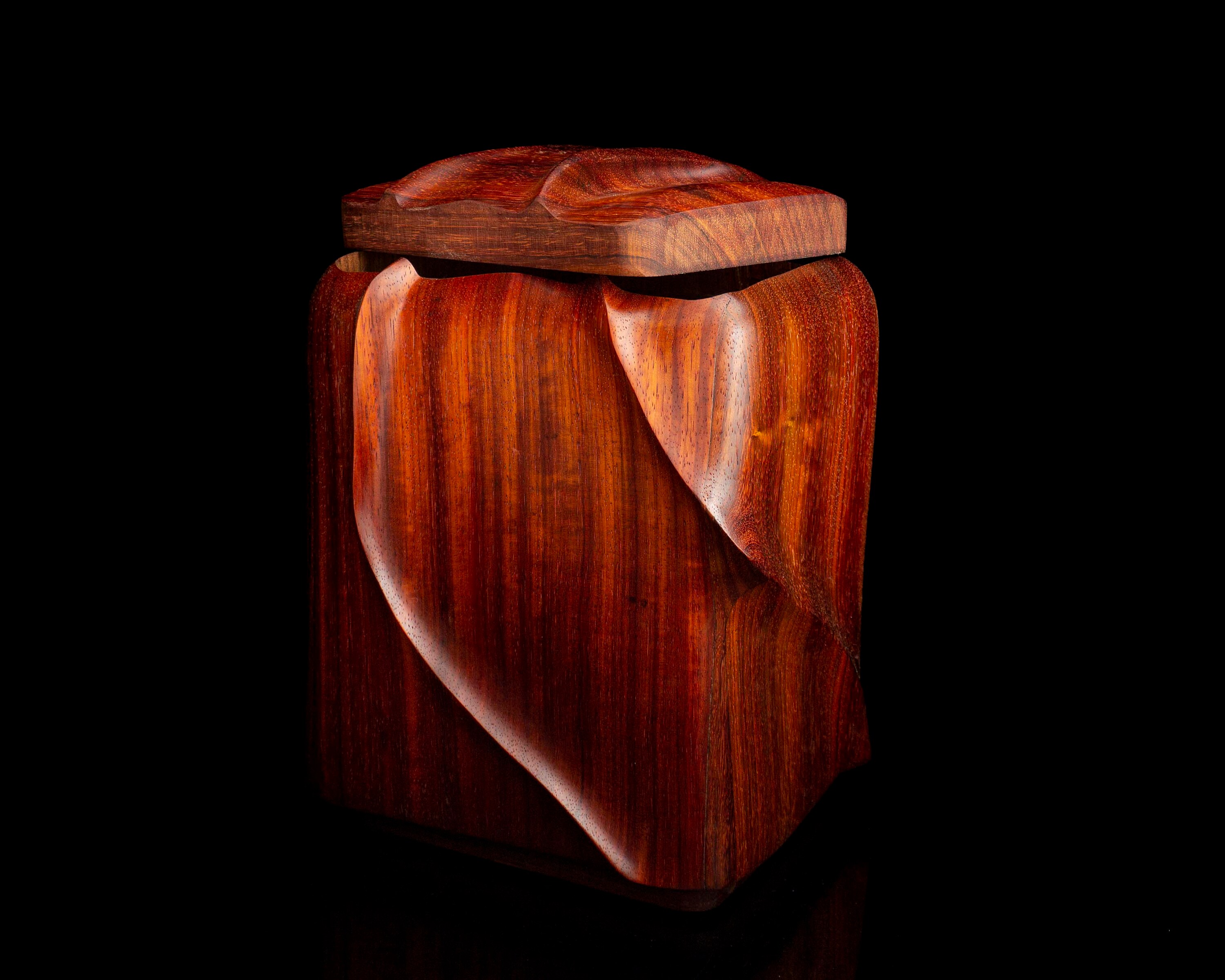 Padauk Cremation Urn / Commemorative Pens / Urn / Wood Cremation Urn ...