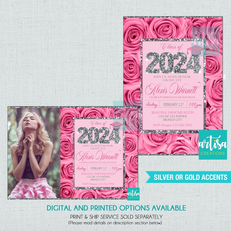 Pink Graduation - Etsy