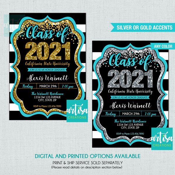 Graduation Invitation 2019 - Etsy