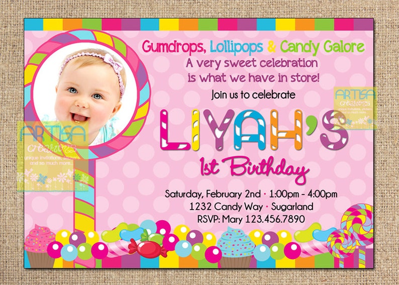 Candy Welcome Sign Candy Shop Welcome Sign Candy Party - Etsy