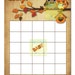 Fall Owls Baby Shower Bingo Fall Twins Owls Bingo Autumn - Etsy