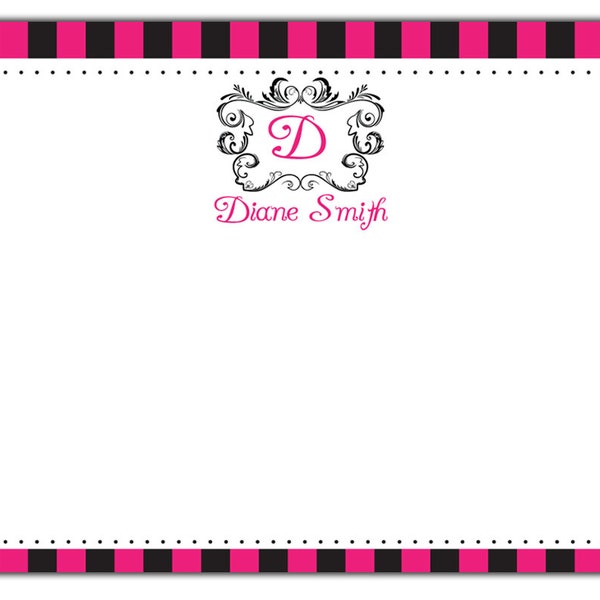 Hot Pink Black - Etsy