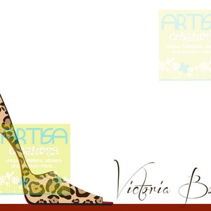 Stilettos Note Cards, Stilettos Heel Personalized Note Cards, Stilettos ...