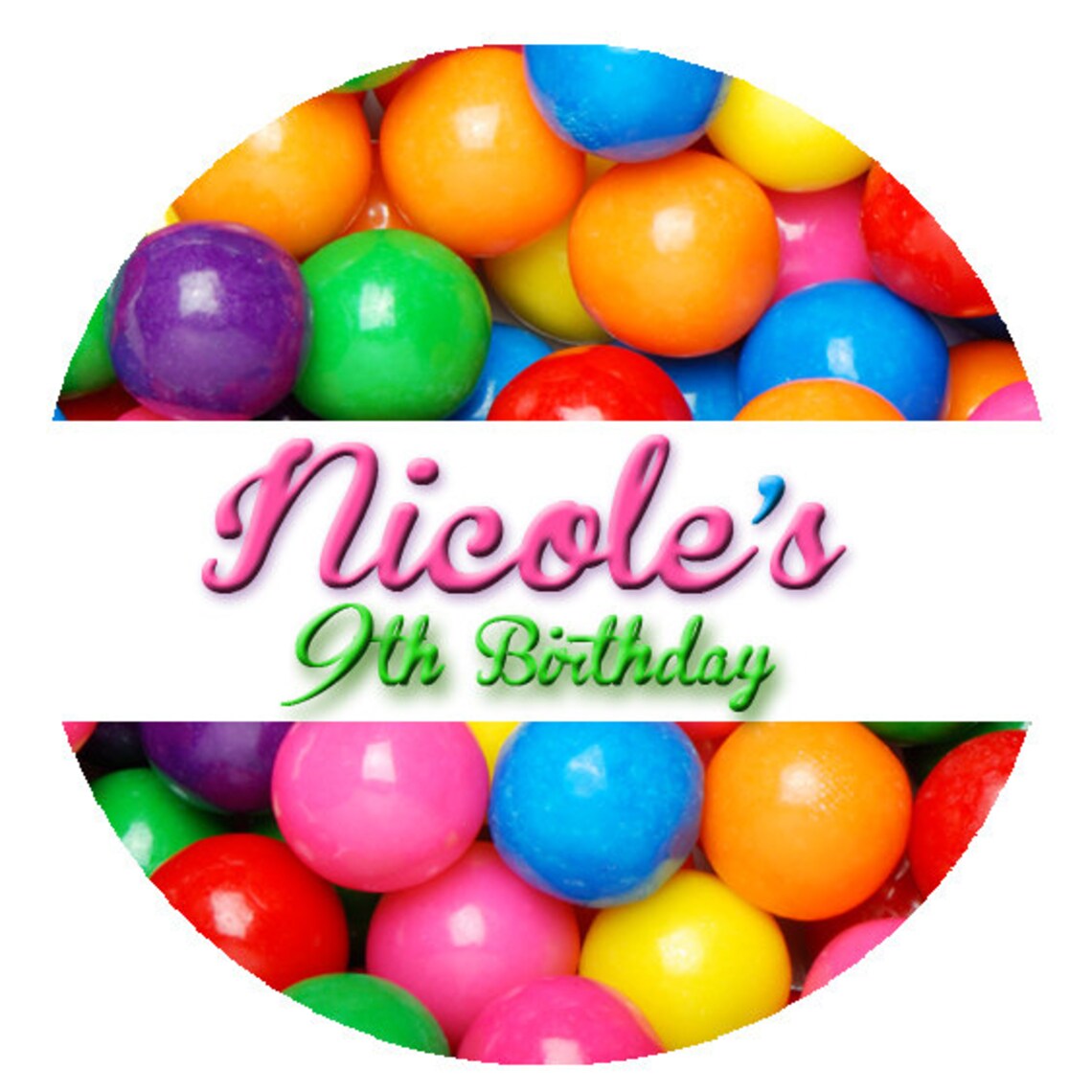 Bubble Gum Invitation, Bubble Gum Birthday Invitation, Gum Ball ...