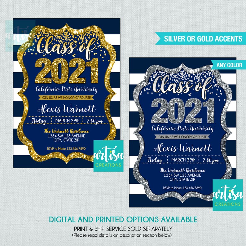 Burgundy Graduation Invitation Burgundy Gold Graduation | Etsy