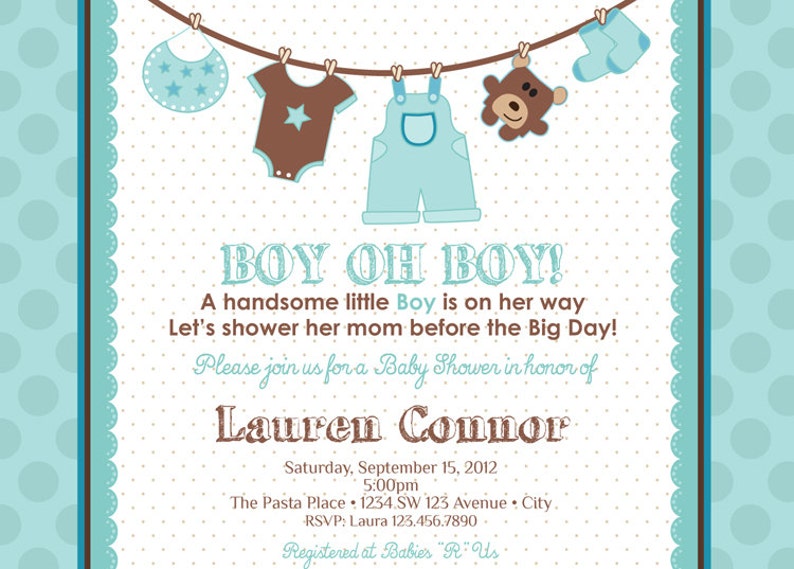 Muchas gracias muchacho bebé ducha tarjeta Baby Boy ducha - Etsy México