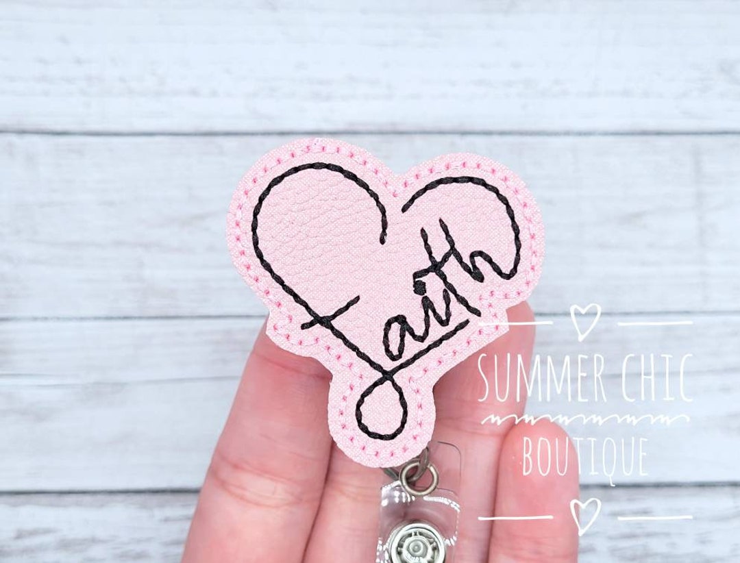Faith Badge Reel, Nurses Badge Reel, Badge Reel, Medical Badge Reel ...