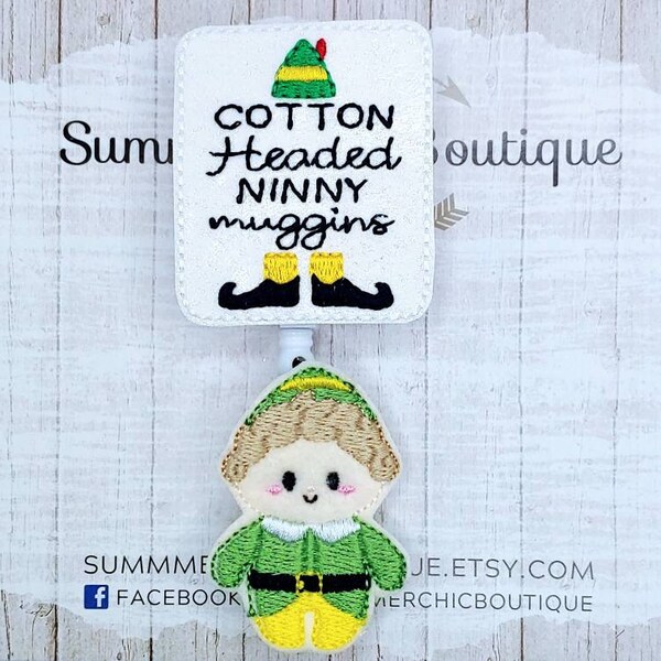 Elf Badge Reel - Etsy