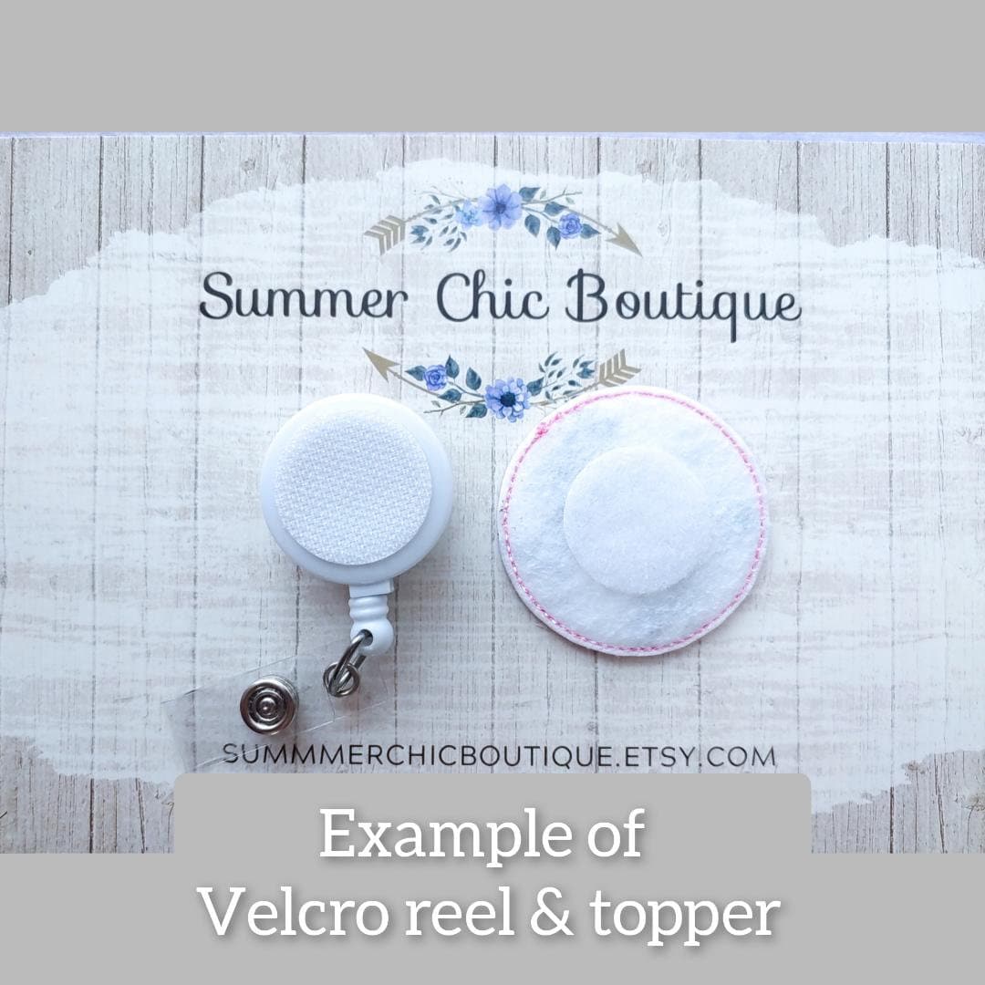 Pick 5 Badge TOPPERS Set of 5 Interchangeable Badge Reel | Etsy