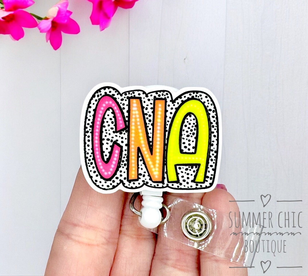 CNA Badge Reel, Certified Nursing Assistant Badge Reel, CNA Badge ...