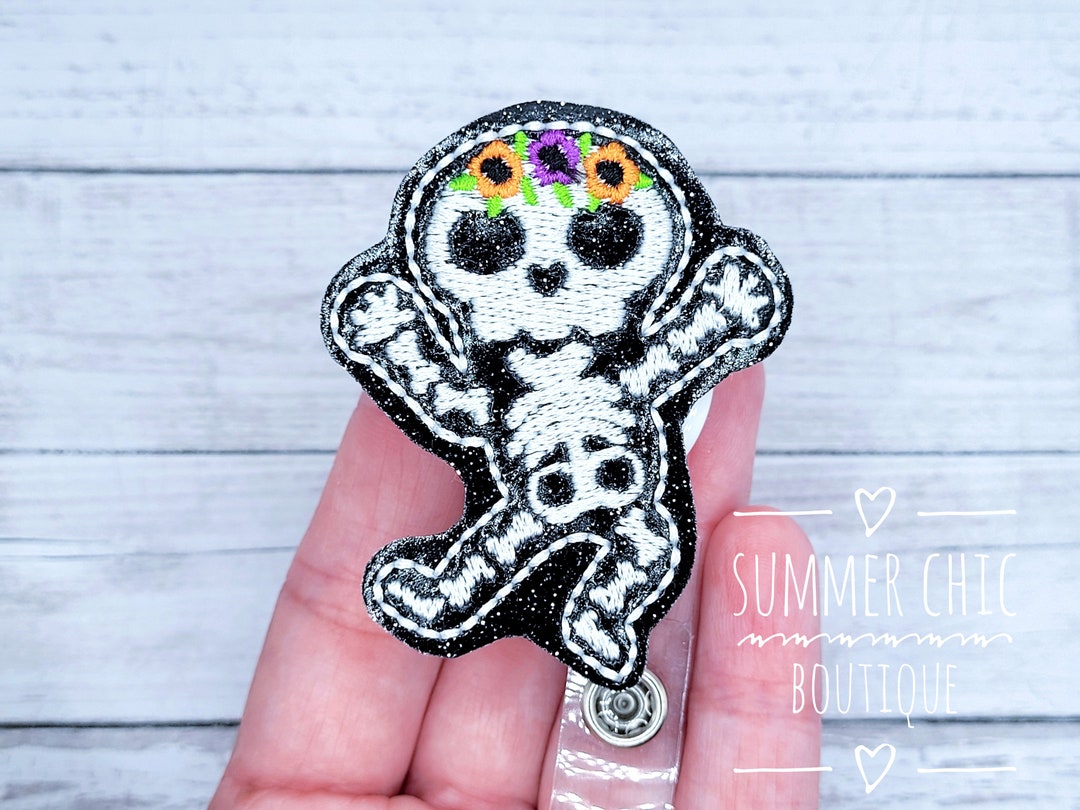 Skeleton Badge Reel, X-ray Badge Reel, Nurse Badge Reel, RN Badge Reel ...