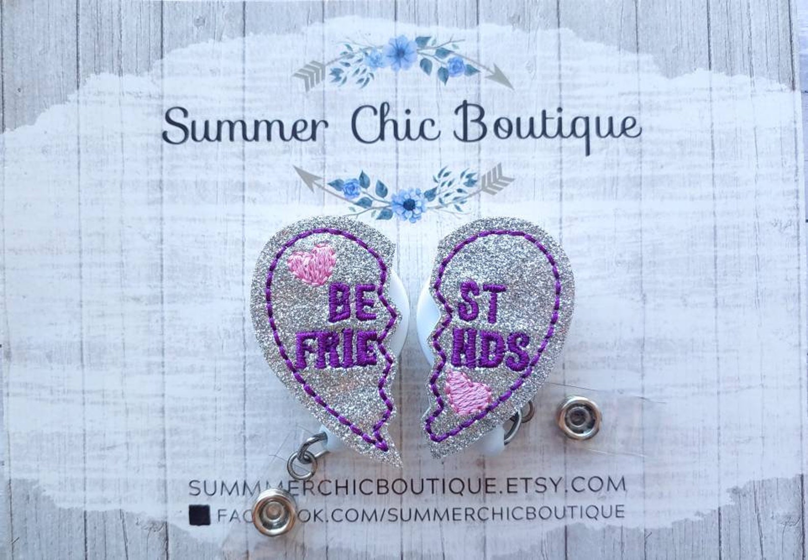 Best Friends Badge Reel Nurses Badge Reel Nurse Badge Reel - Etsy