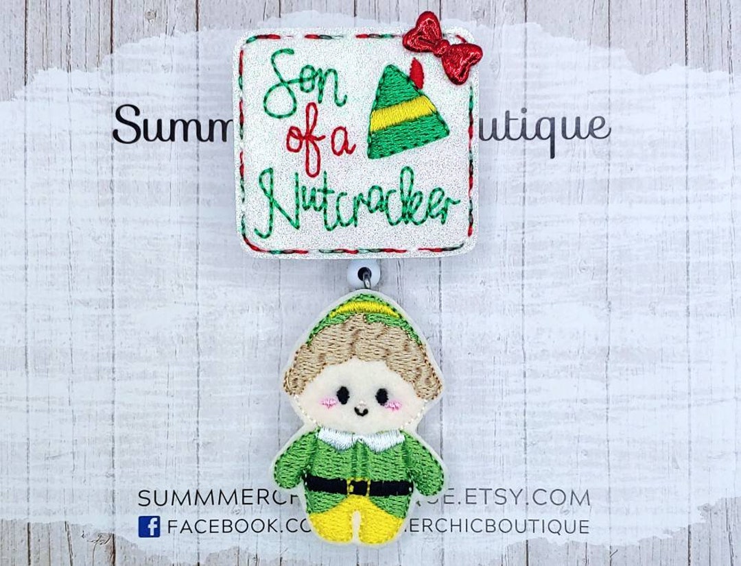 Elf Christmas Badge Reel, Medical Badge Reel, Nurse Badge Reel ...