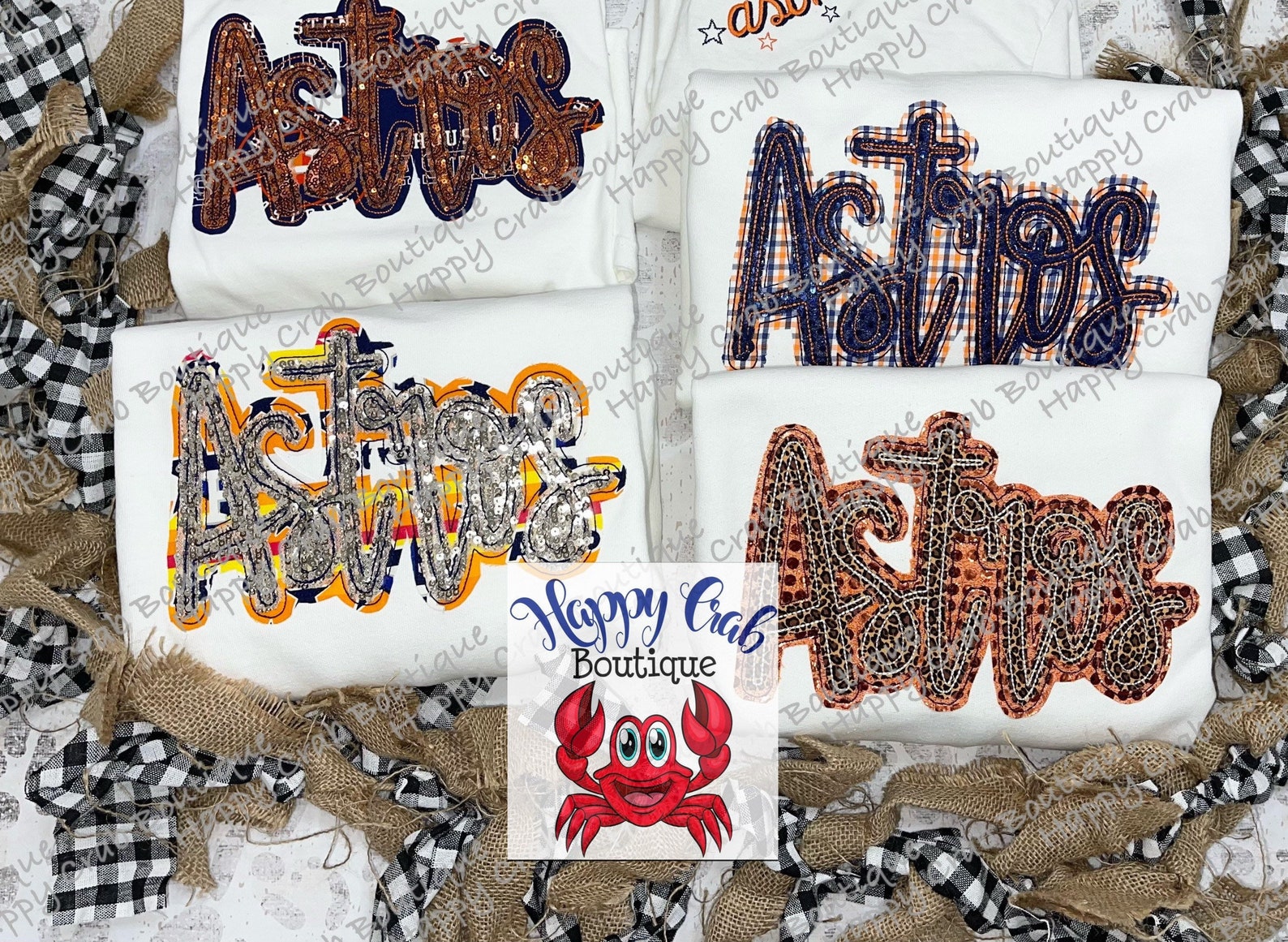 Houston Astros Spirit Leopard and Sequin Tshirts, Sweatshirts and LS ...