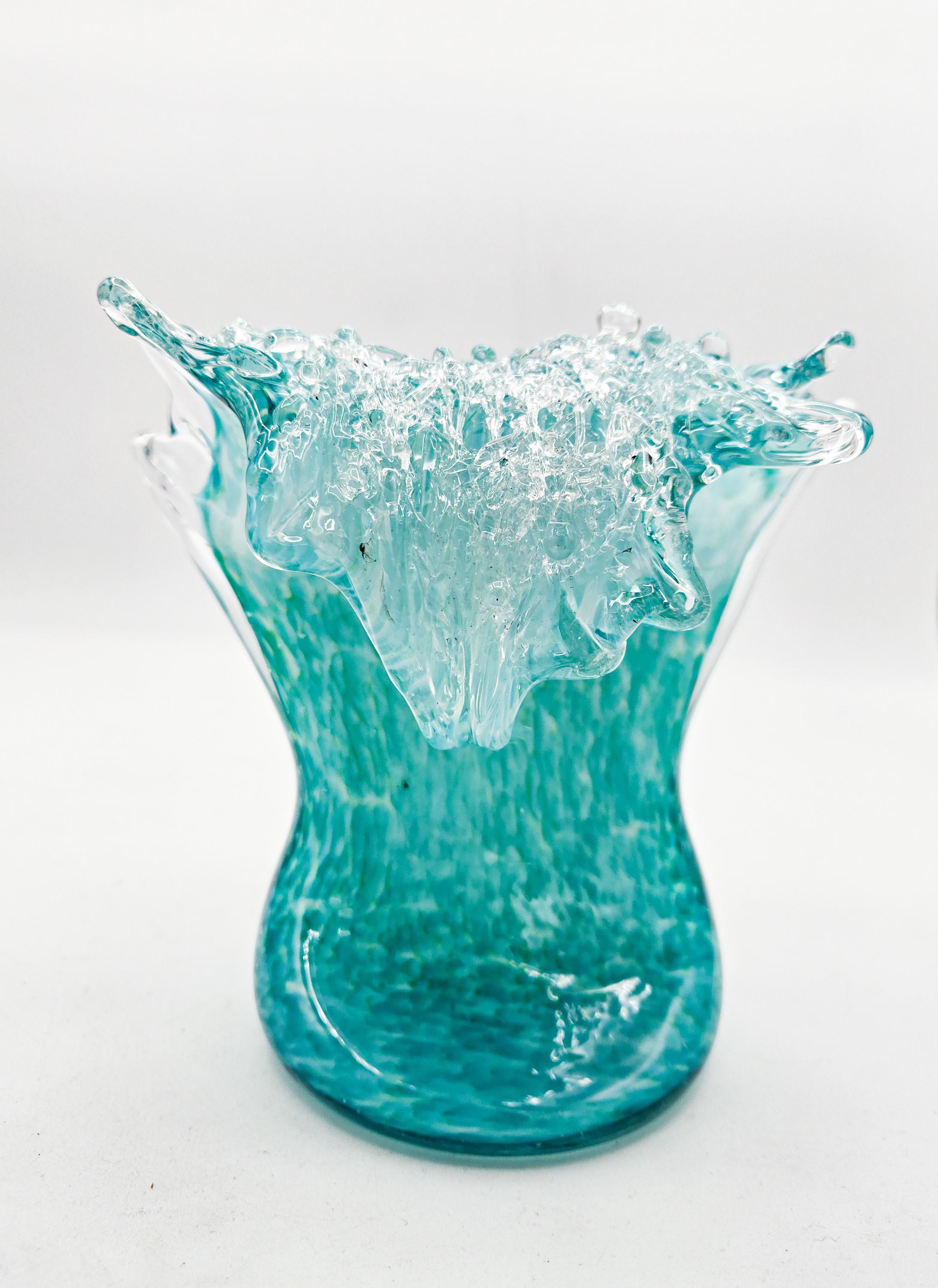 Blown Glass Wave - Etsy