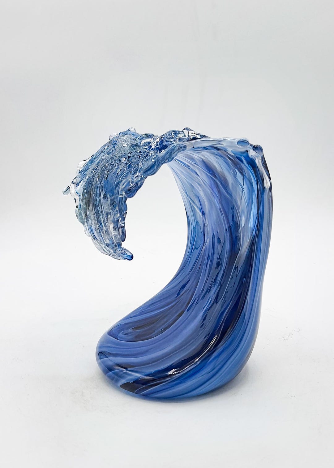 Blown Glass Wave - Etsy