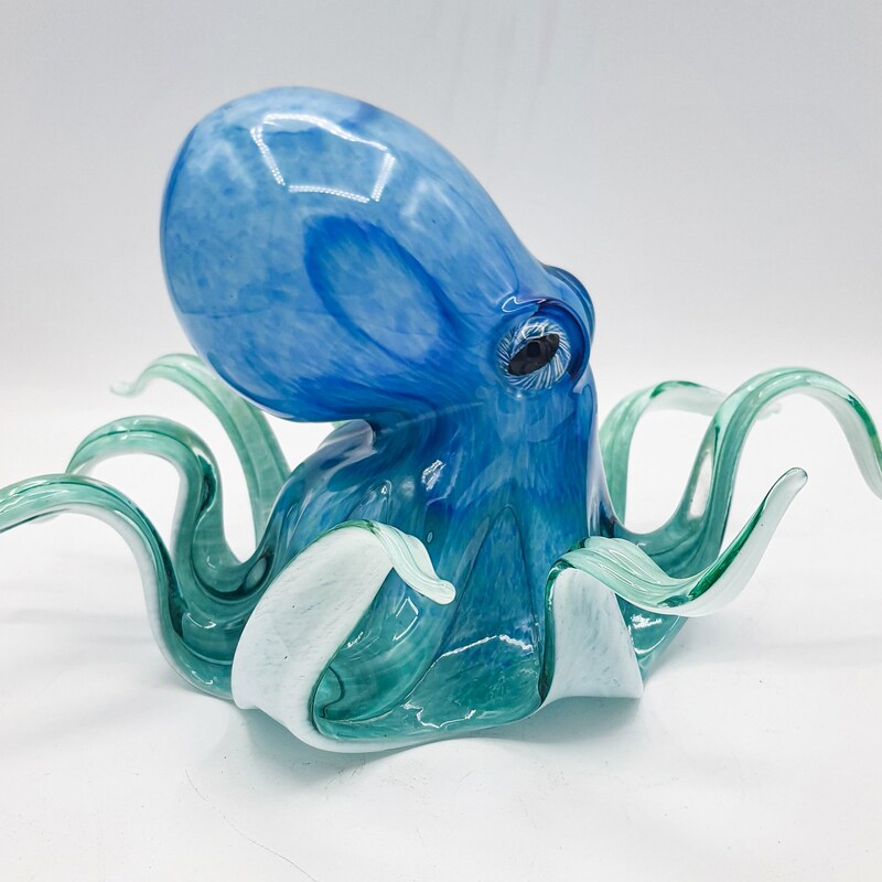 Blown Glass Octopus - Etsy