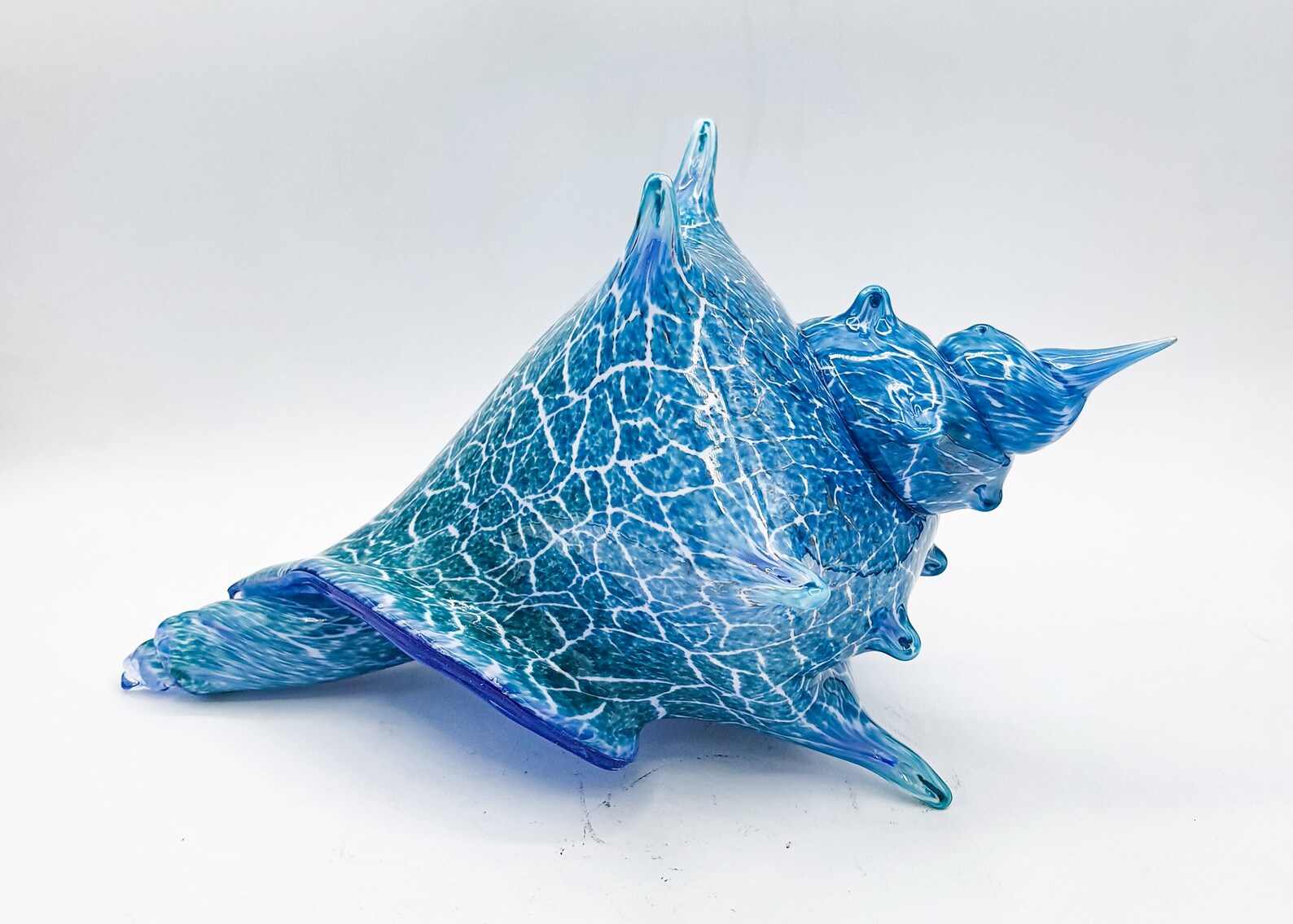 Blown Glass Conch Shell - Etsy